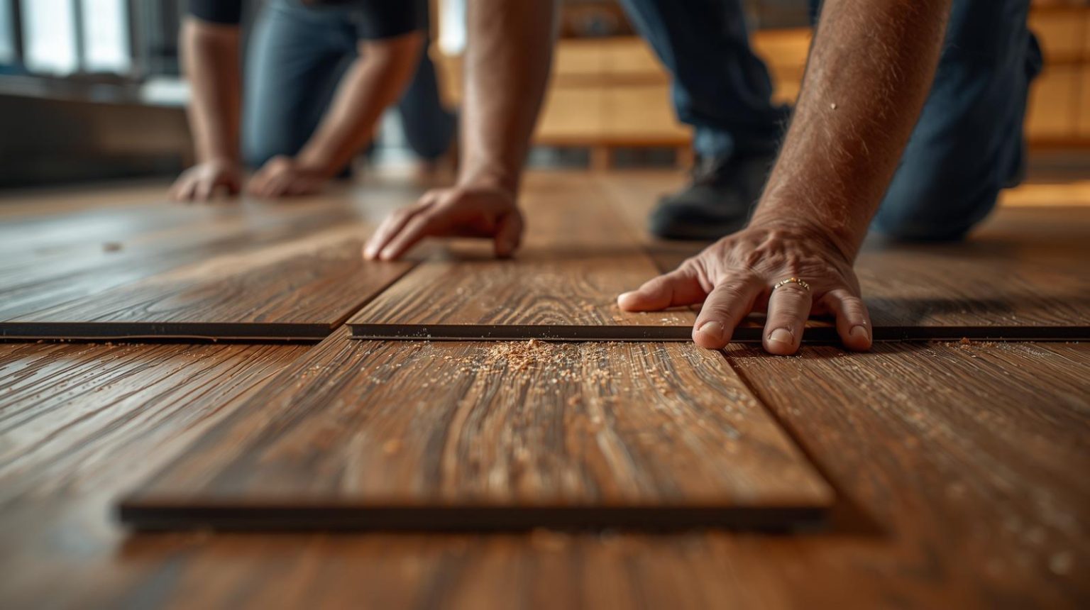 Wood Floor Fitting Day With Best Flooring Fitters London